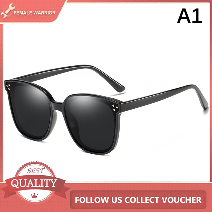 Female Warrior Gm Sunglasses Female Summer Sunscreen Anti Uv Retro Driving Sunscreen Sun Glasses