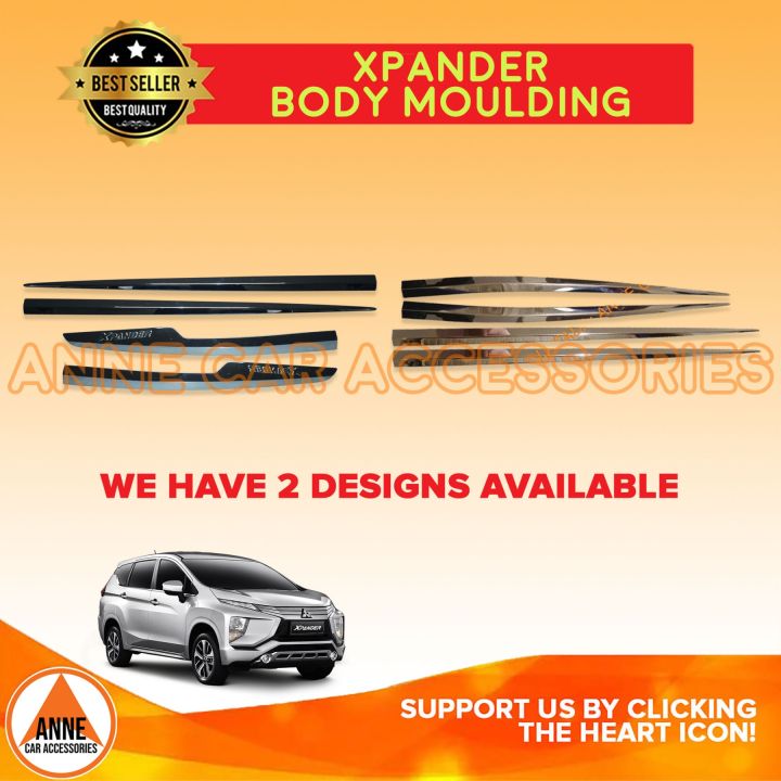 Body Moulding for Mitsubishi Xpander GLX / GLS 2018-2023 Model OEM Body ...