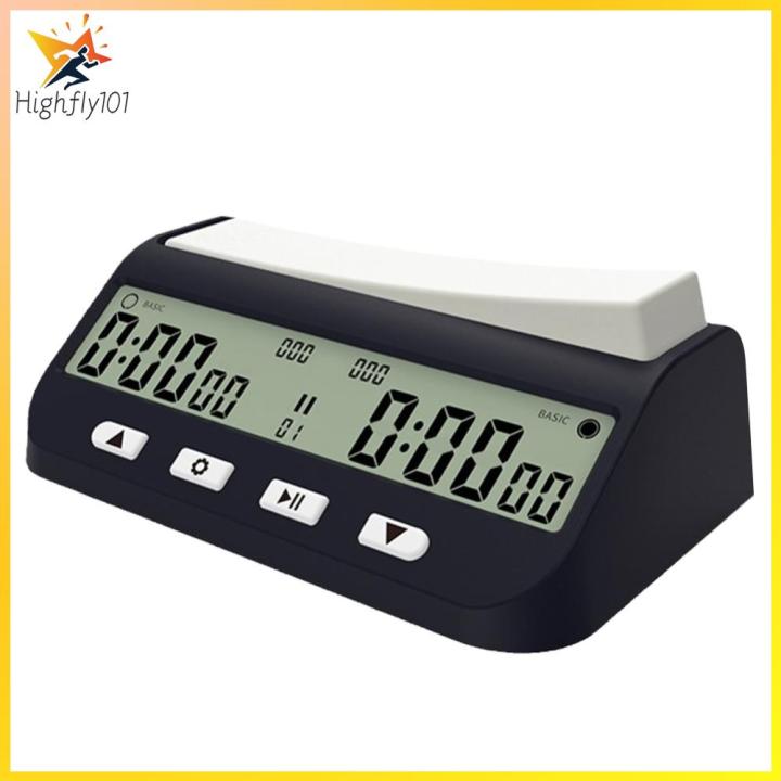 Digital Chess Timer with Basic Bonus Delay and Positive Time Features ...