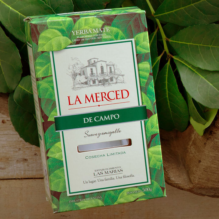 Yerba Mate La Merced De Campo (Authentic) 500g Premium Loose Leaf ...