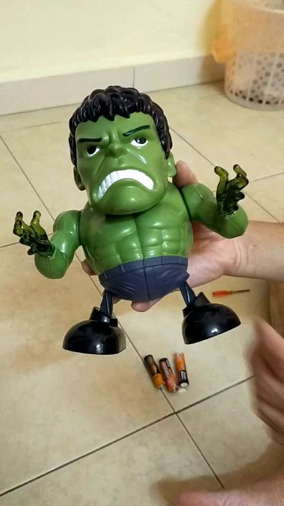 NEW DANCING ROBOT HULK WITH LIGHT & MUSIC | Lazada