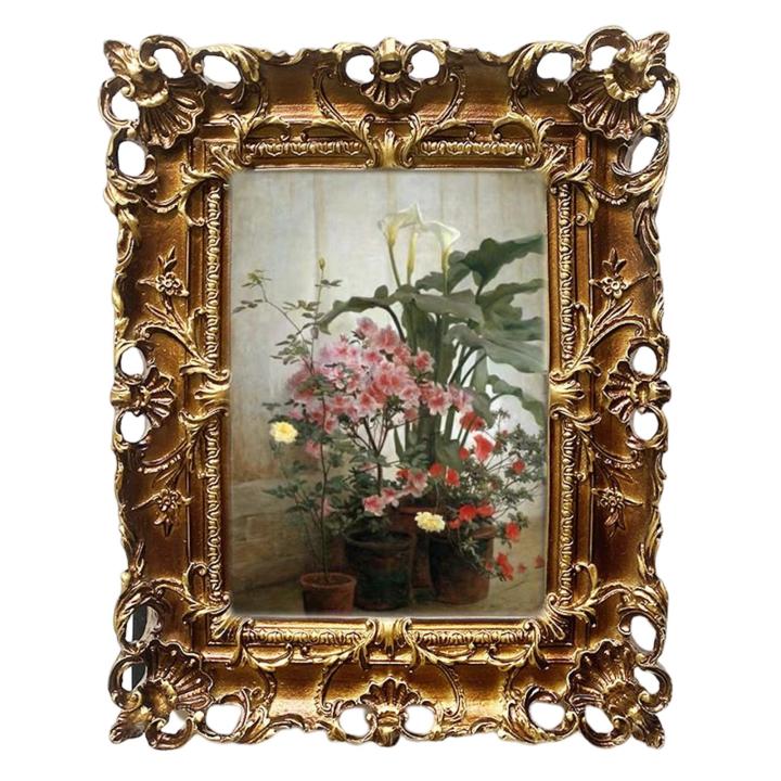 Dovewill กรอบรูปสไตล์ยุโรปเรซิ่นตกแต่งกรอบรูปสำหรับของตกแต่งงานแต่งงาน | Lazada.co.th