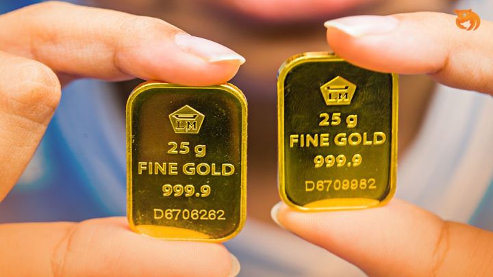 EMAS 25 GRAM BAGUS 99 PERSEN DAN BATANGAN ADA KWITANSI | Lazada Indonesia