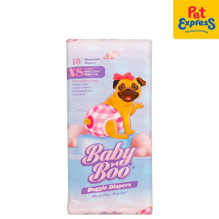 Baby Boo Female Diaper 18s Extra Small | Lazada PH
