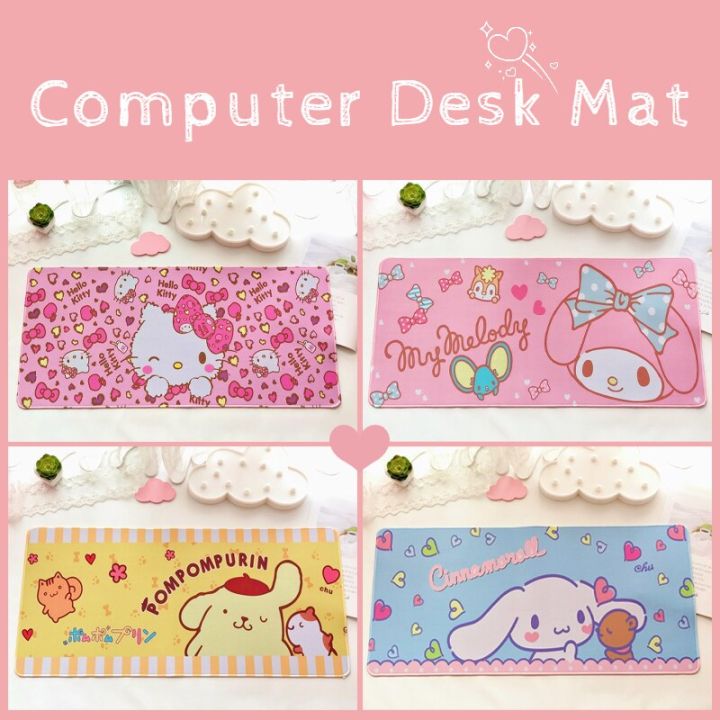 Hello Kitty Cinnamoroll XL Large Gaming Mouse Pad Computer Gamer ...