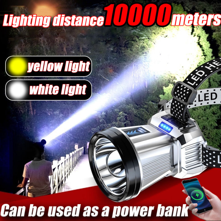 Super Bright Headlamps Waterproof Led Headlight Head mounted headlights ...