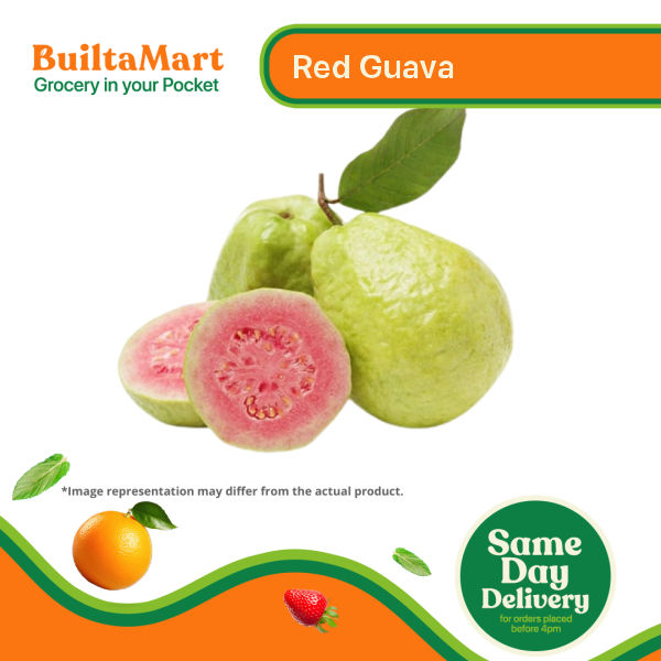 Taiwanese Red Guava 1pc (120-150g) | Lazada PH