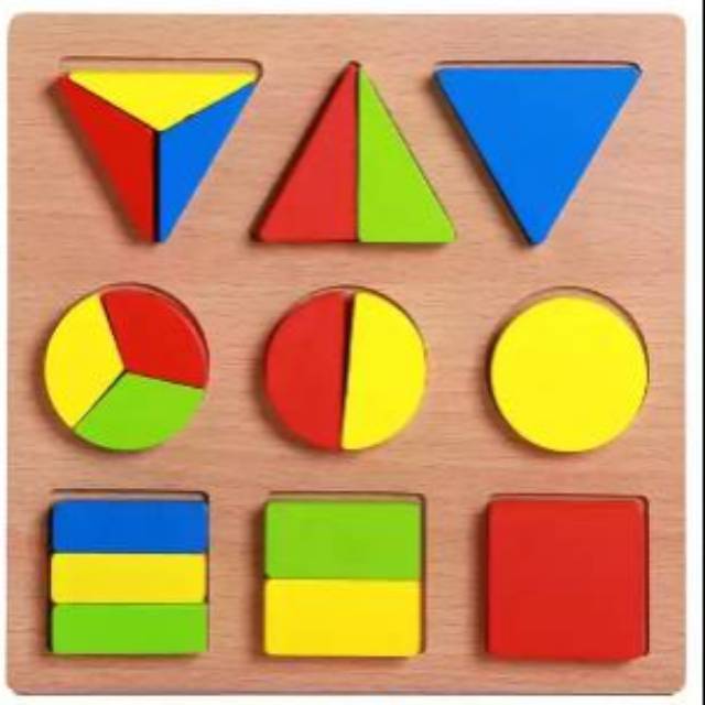 Puzzle Kayu Shape (Bentuk) | Lazada Indonesia
