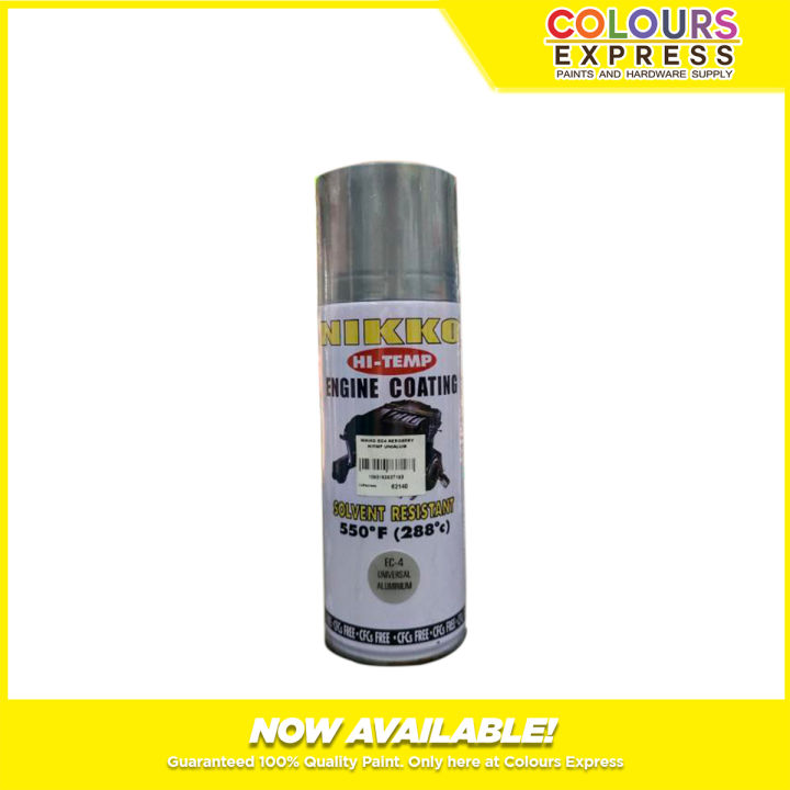 Nikko Spray Paint High Temp Engine Coating EC-4 Universal Aluminum ...
