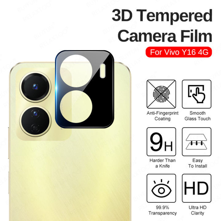 FRAME CAMERA VIVO Y16 / VIVO Y35 2022 PELINDUNG KAMERA - TEMPERED GLASS ...