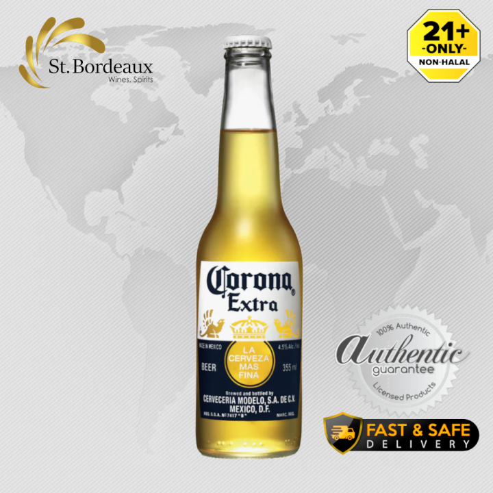 [Pale Lager] Corona® Mexico Extra Beer 科罗娜啤酒 355ml | Lazada