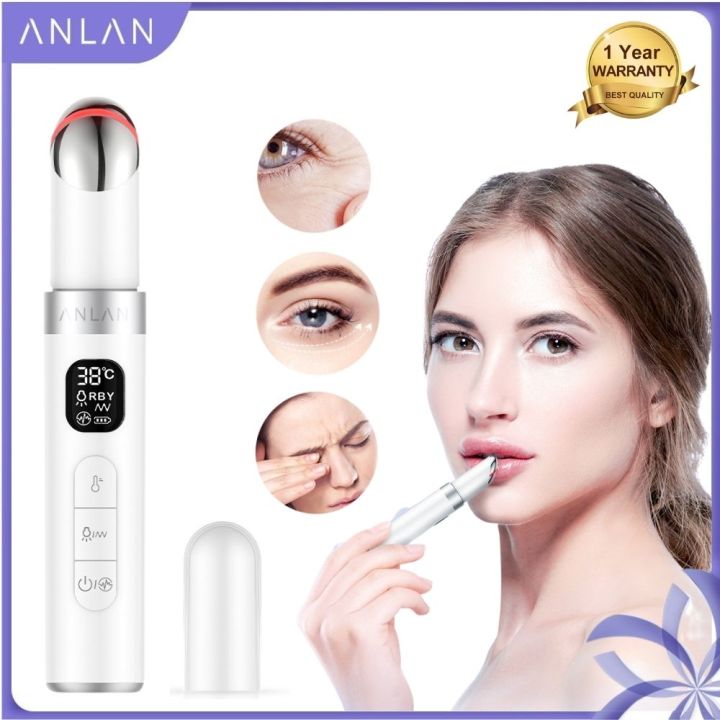 ANLAN Eye Massager Device Vibrating Heat EMS Lifting Eye Firming Anti ...