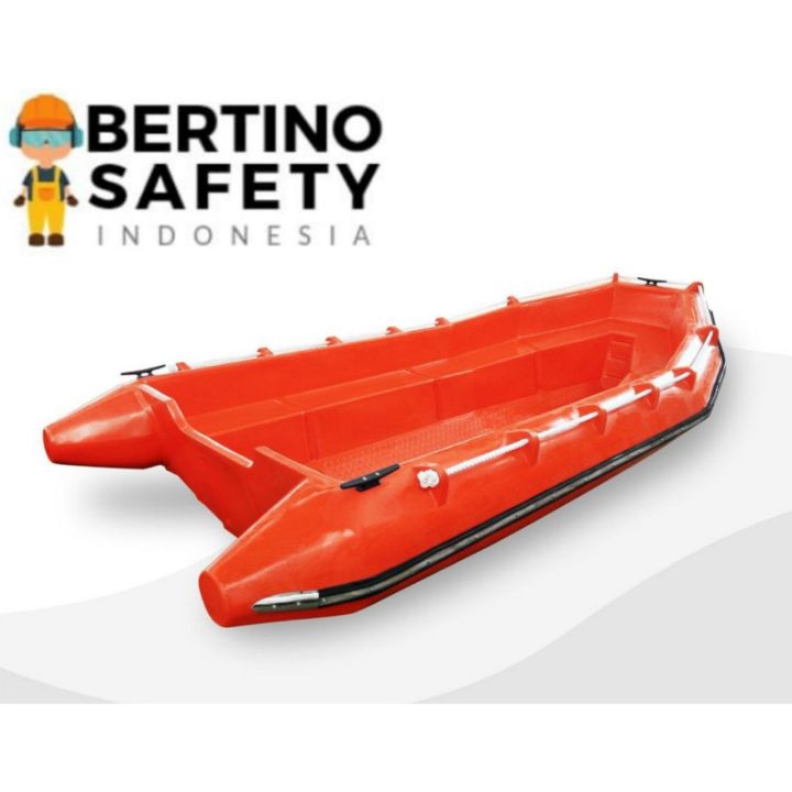 Perahu / Kapal Sekoci Keman Boat PE Wide/LCR Whaly Boat 3.7 Kapasitas 6 ...