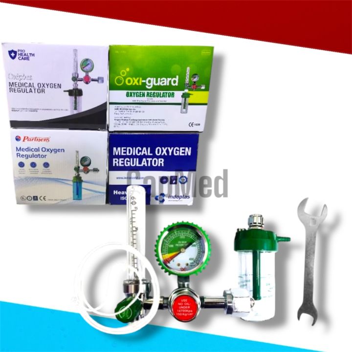 OXYGEN REGULATOR WITH CANNULA(FREE WRENCH HIGH QUALITY) | Lazada PH