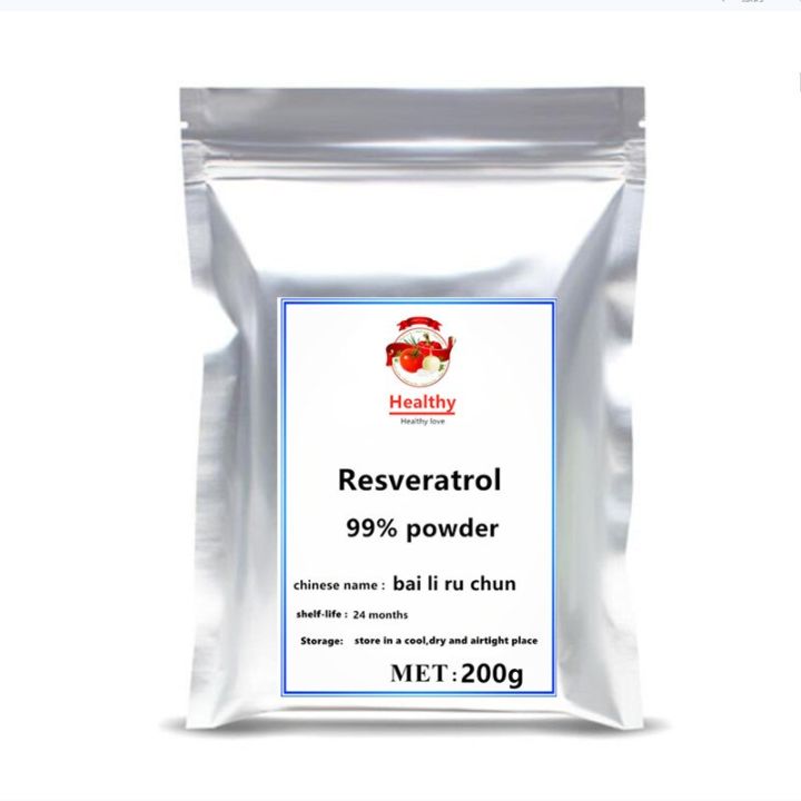 Resveratrol Powder Antioxidant 99% face Supplement body resveratrol ...
