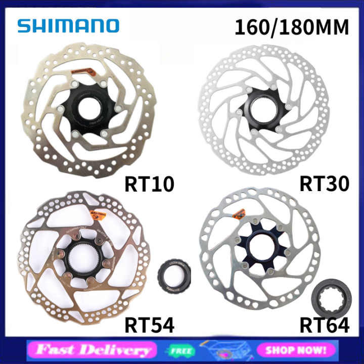 SHIMANO Disc Brake Rotor SM RT10 RT26 RT30 RT54 RT56 RT64 CENTER LOCK ...