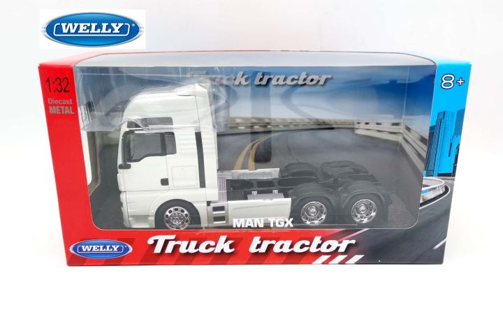 WELLY 1:32 METAL DIE CAST SH SUPER HAULIER SCALE MODEL MAN TGX (6X4 ...