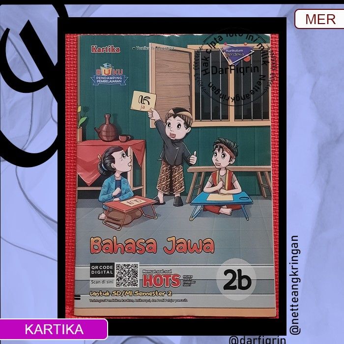 LKS Bahasa Jawa Kelas 2 Semester 2-SD/MI KURMER Kurikulum Merdeka-Kartika-HOTS-Yunika | Lazada ...
