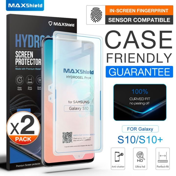 2/3X MAXSHIELD HYDROGEL Film For Samsung GALAXY S24 S23 S22 S21 S20 Plus Ultra FE S10 S10+ S10 ...