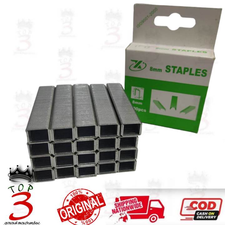 1000 PCS 8MM X 11.2MM STAPLES WIRE FOR AIR TACKER GOOD FOR MOTORCYCLE ...