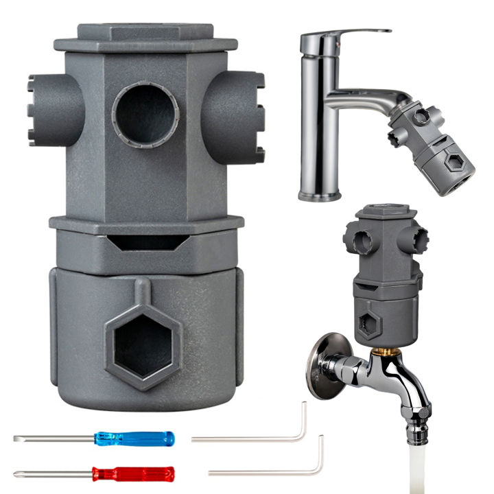 Eguan ก๊อกน้ำเครื่องมือติดตั้งประแจก๊อกน้ำอเนกประสงค์สำหรับติดตั้งง่าย ...