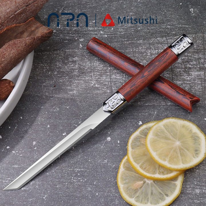 Nipiin Red/Black Portable knife Fruit Knife Kitchen Knife Blade Sharp ...