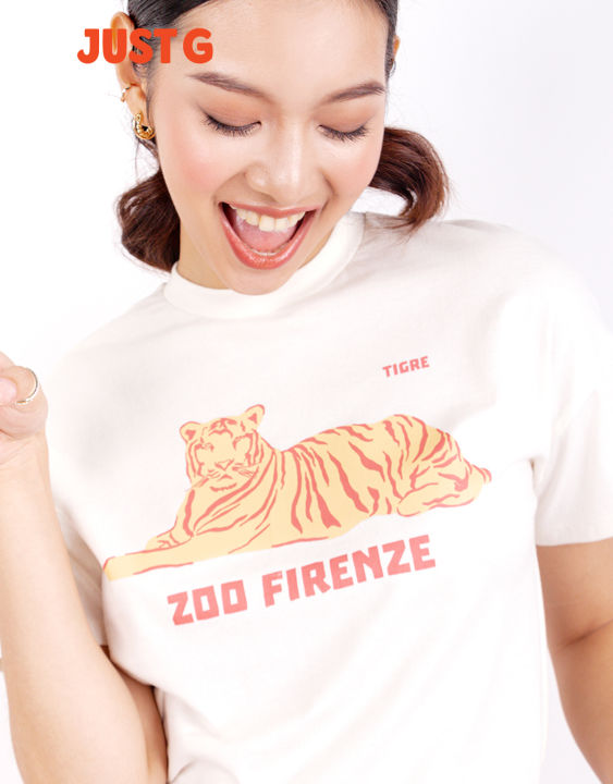 Just G Zoo Firenze Print Tee | Lazada PH