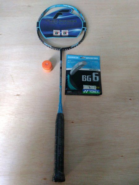 Raket badminton ORIGINAL FLEX POWER FIERCE SPEED 22 MADE IN MALAYSIA ...