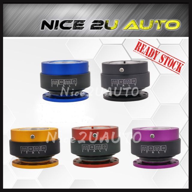 Car Steering Wheel MOMO Quick Release Steering Hub Kit | Lazada