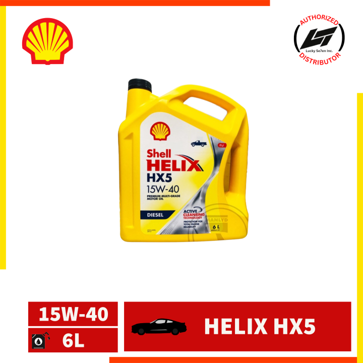 Shell Helix HX5 15W-40 6L | Lazada PH