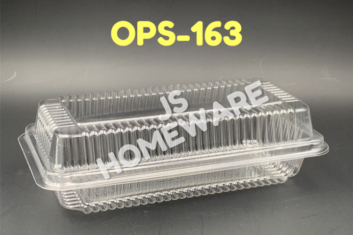 Kuih Container OPS L163 /163 /Disposable Clear Bakery Container/Plastic ...