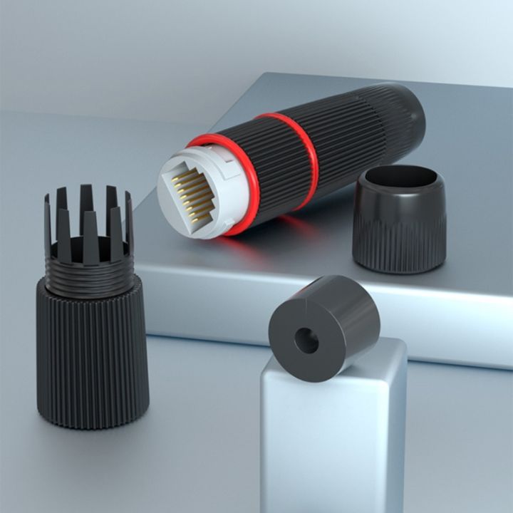 Outdoor Ethernet Couple RJ45 Waterproof Connector IP67 Ethernet Network ...
