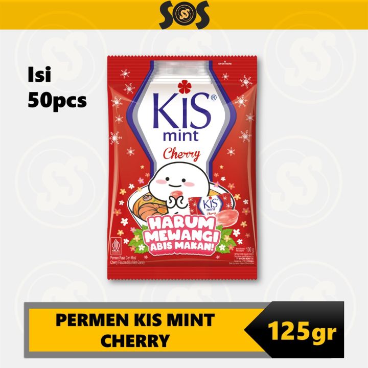 Permen Kis Cherry Mint 125 gr - isi 50 pcs/Permen Kis Merah/Permen Mint/Permen Mayora | Lazada ...