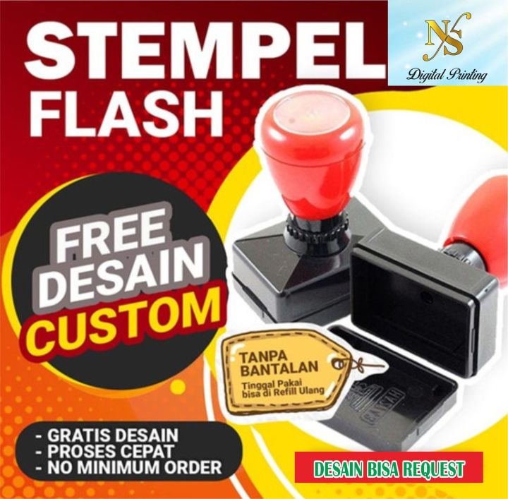 Stempel Cap Kantor Toko Sekolah Murah Custom | Lazada Indonesia