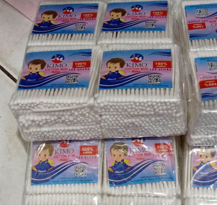 cotton bad baby isi 100 stik | Lazada Indonesia
