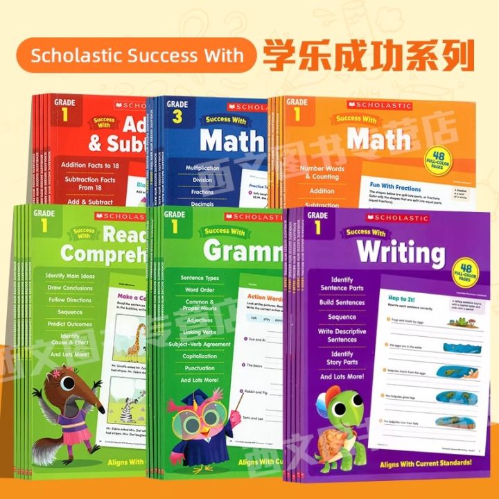 milu Scholastic Success with Math Writing Reading Comprehension Math ...
