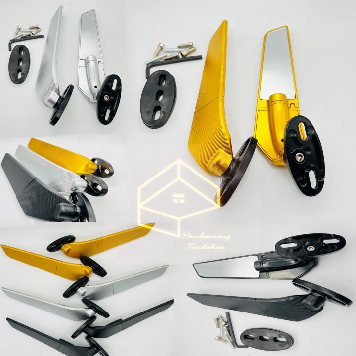 Universal Winglet Types Stealth Mirror(Nmax, Aerox, Adv, Ninja) | Lazada PH