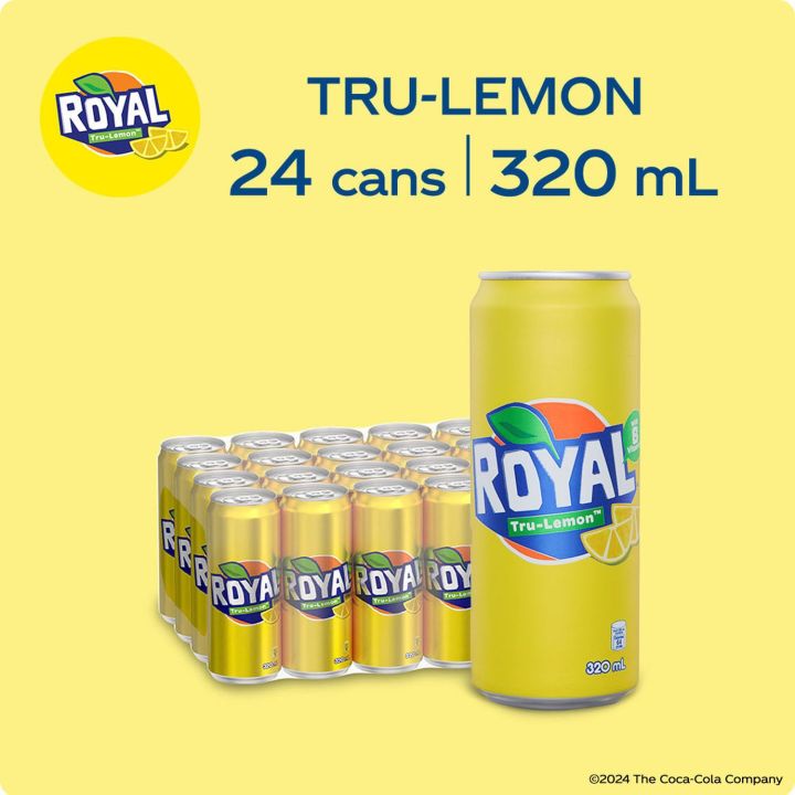 Royal Tru-Lemon 320mL - Pack of 24 | Lazada PH