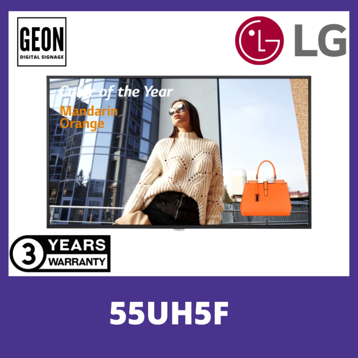 LG 55" inch 55UH5F 55UH5F 4k UHD Signage Display | Lazada