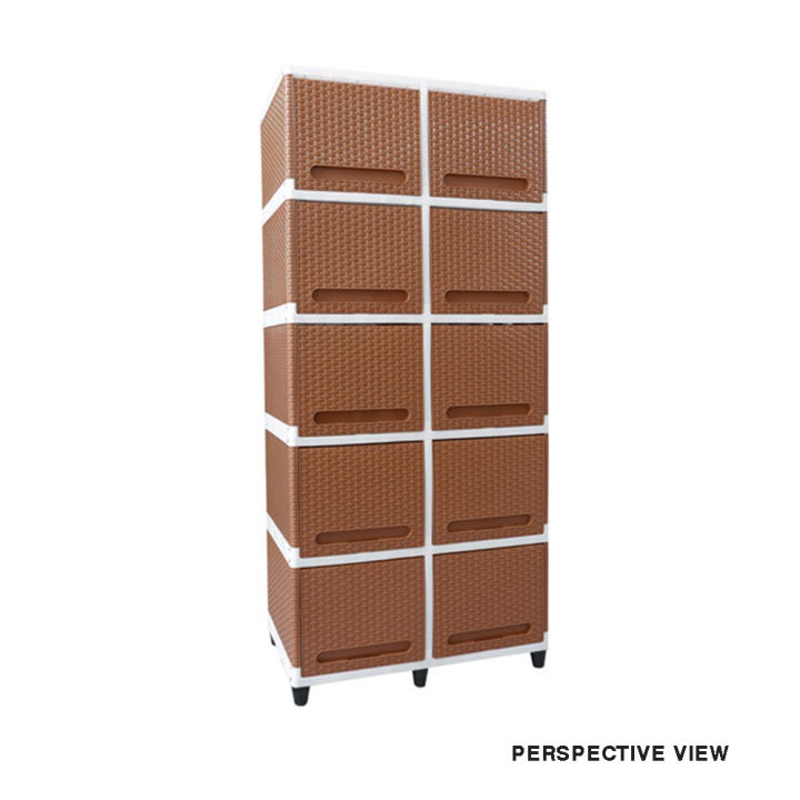 LEMARI PAKAIAN PLASTIK DOUBLE CLUB FLIP 5 SUSUN LEMARI PLASTIK ...