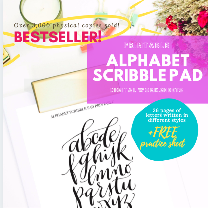 Printable Workbook : Alphabet Scribble Pad | Lazada PH