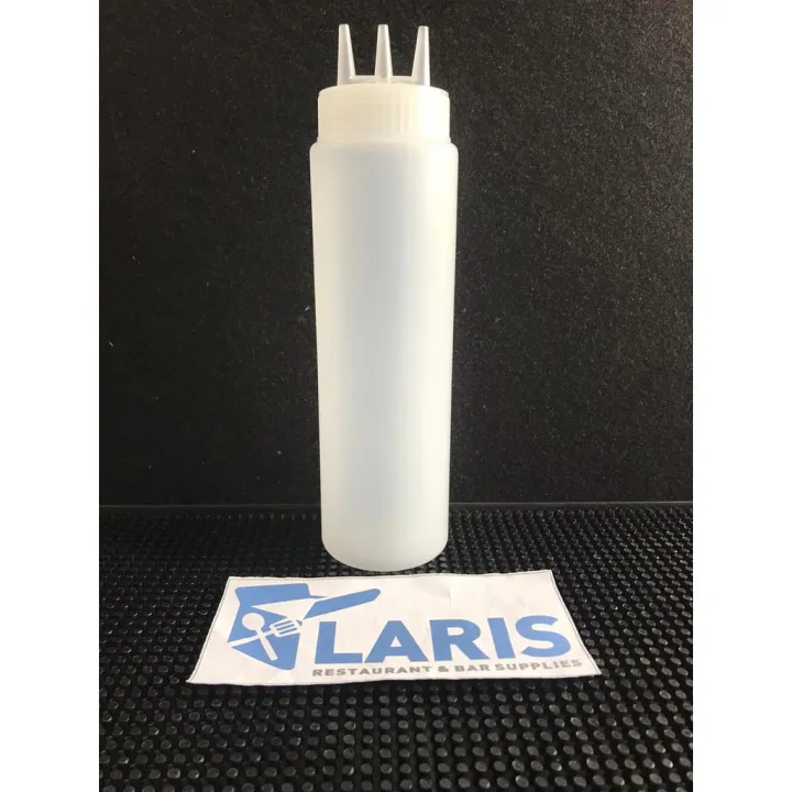 Botol Saos Dengan 3 Lubang/ 3 Tip Squeeze Bottle 24 oz 720ml | Lazada ...