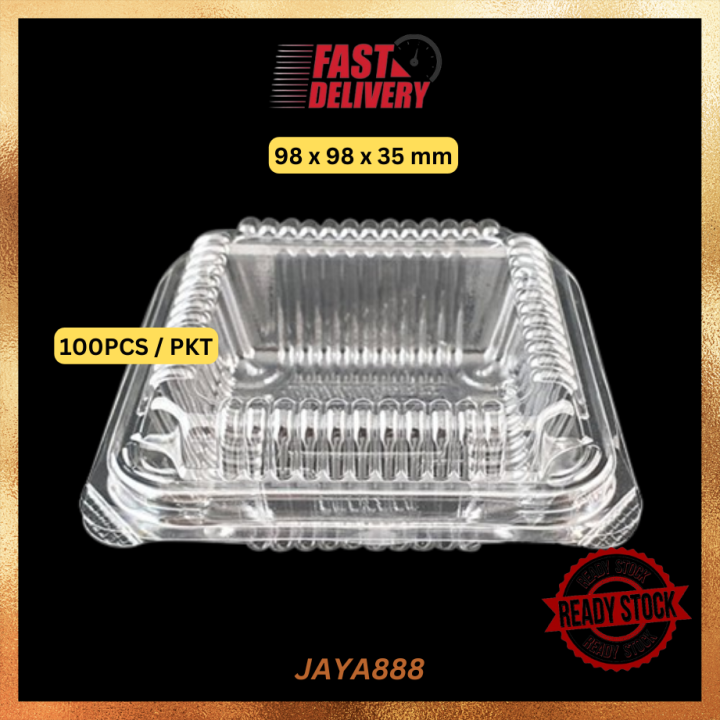 BENXON OPS-H61 / DISPOSABLE CLEAR FOOD PLASTIC TRAY WITHOUT LOCK ...