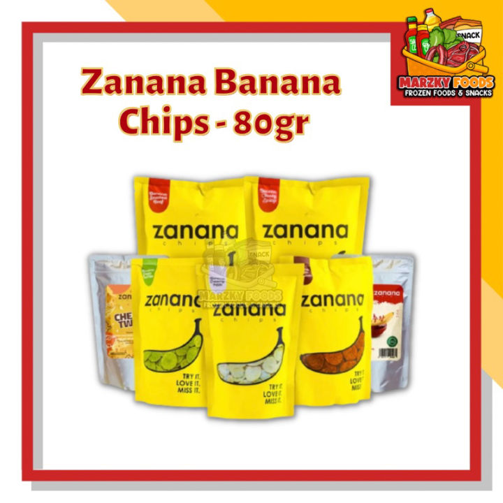 Zanana Banana Chips / Keripik Pisang Kekinian | Lazada Indonesia