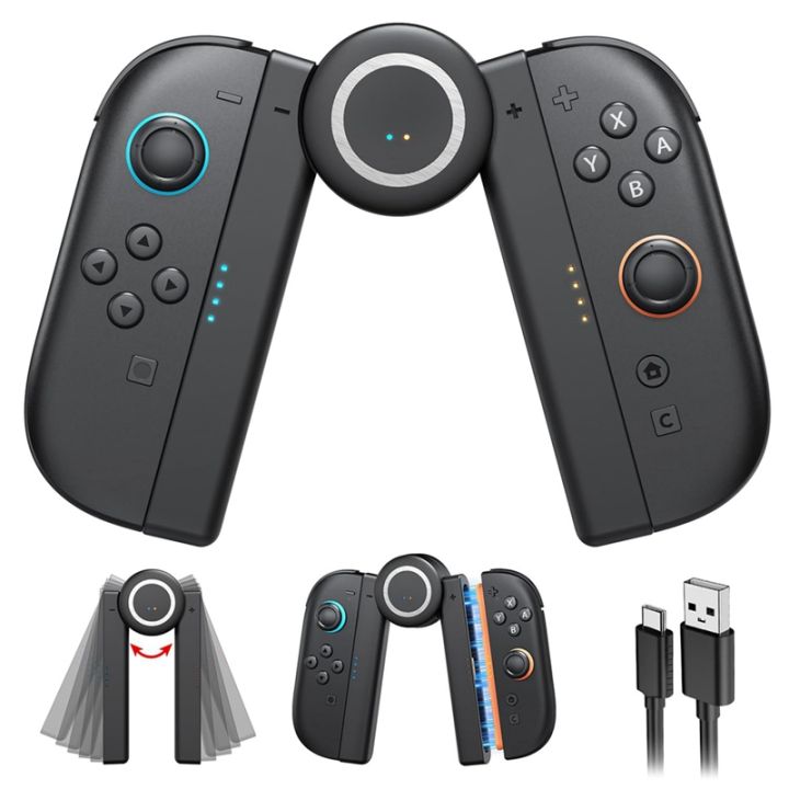 Charging Grip Switch 2 Switch 2 Charging Grip Magnetic Handle Grip ...
