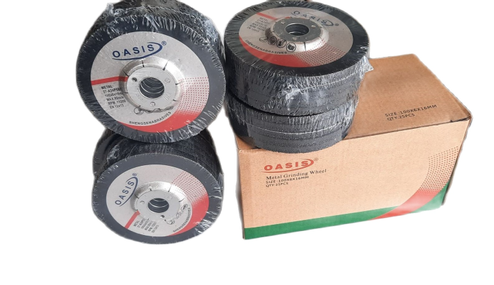 Oasis Heavy Duty Grinding Wheel 4" Black | Lazada PH