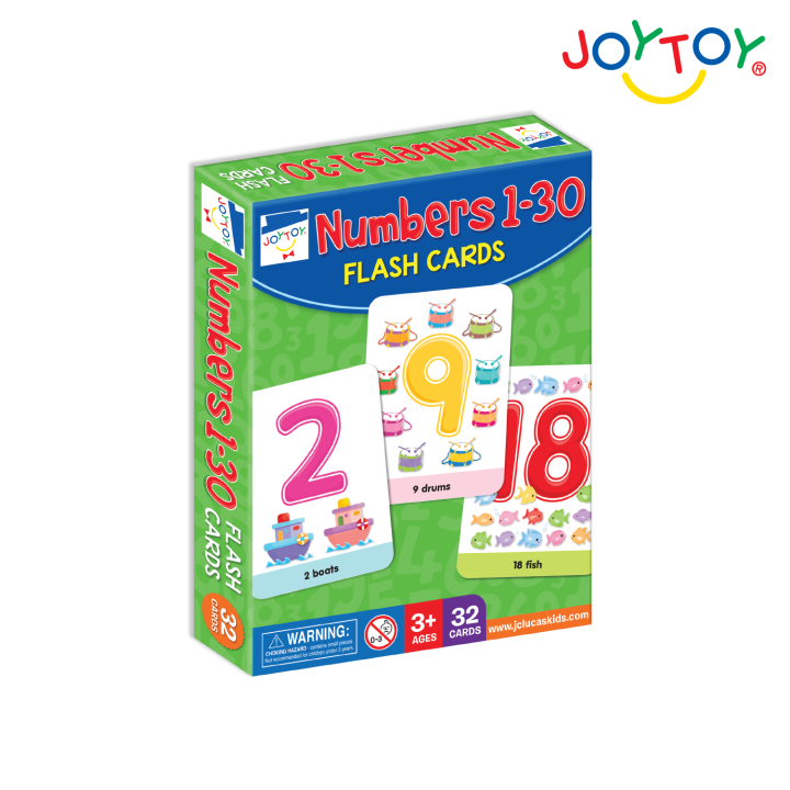 JOYTOY Numbers 1-30 Flash Cards | Lazada PH
