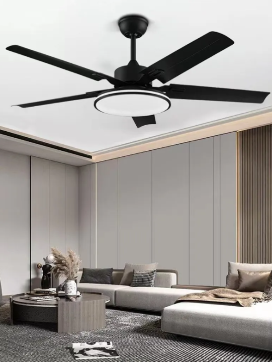 100% original and quality led Modern pendant fan with light kits Nordic ...
