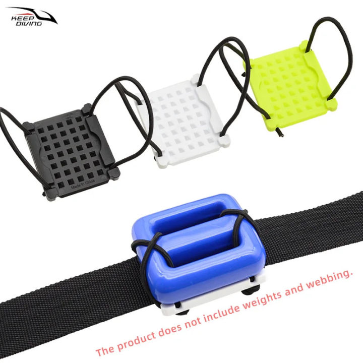 1 Pcs Scuba Diving BCD Webbing Weights Plate Diving Backplate Weights ...