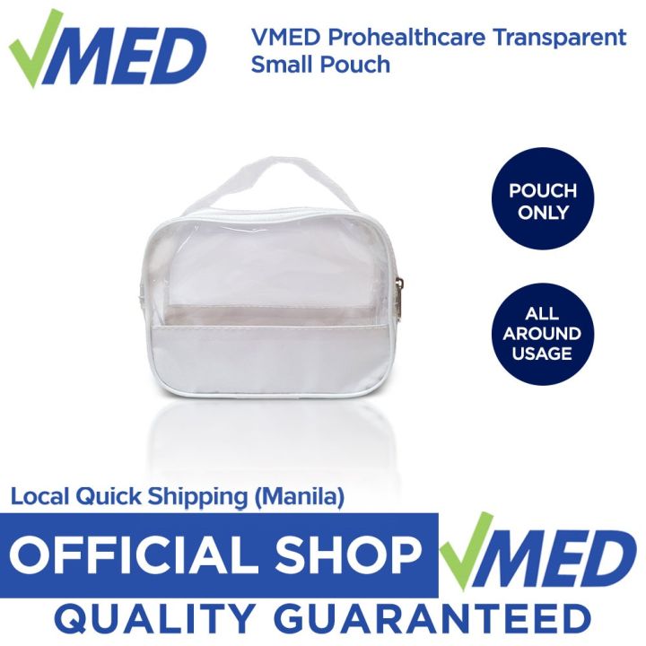 VMED Prohealthcare Transparent Small Pouch (White) | Lazada PH